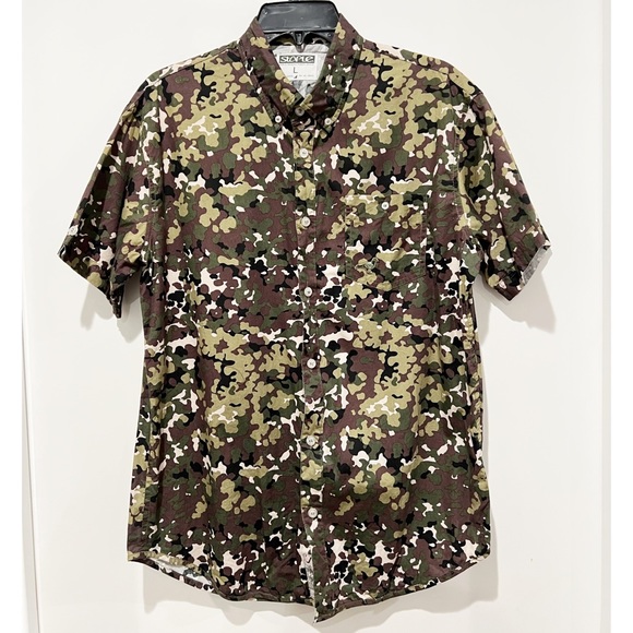 Staple | Shirts | Staple Urban Army Button Down Shirt | Poshmark
